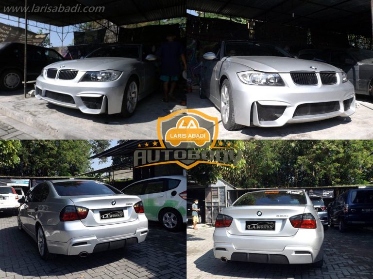 BMW 320i E90, Pembuatan Bodykit Custom - Laris Abadi
