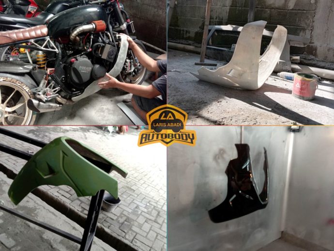 Modifikasi Honda CB400 Custom - Laris Abadi